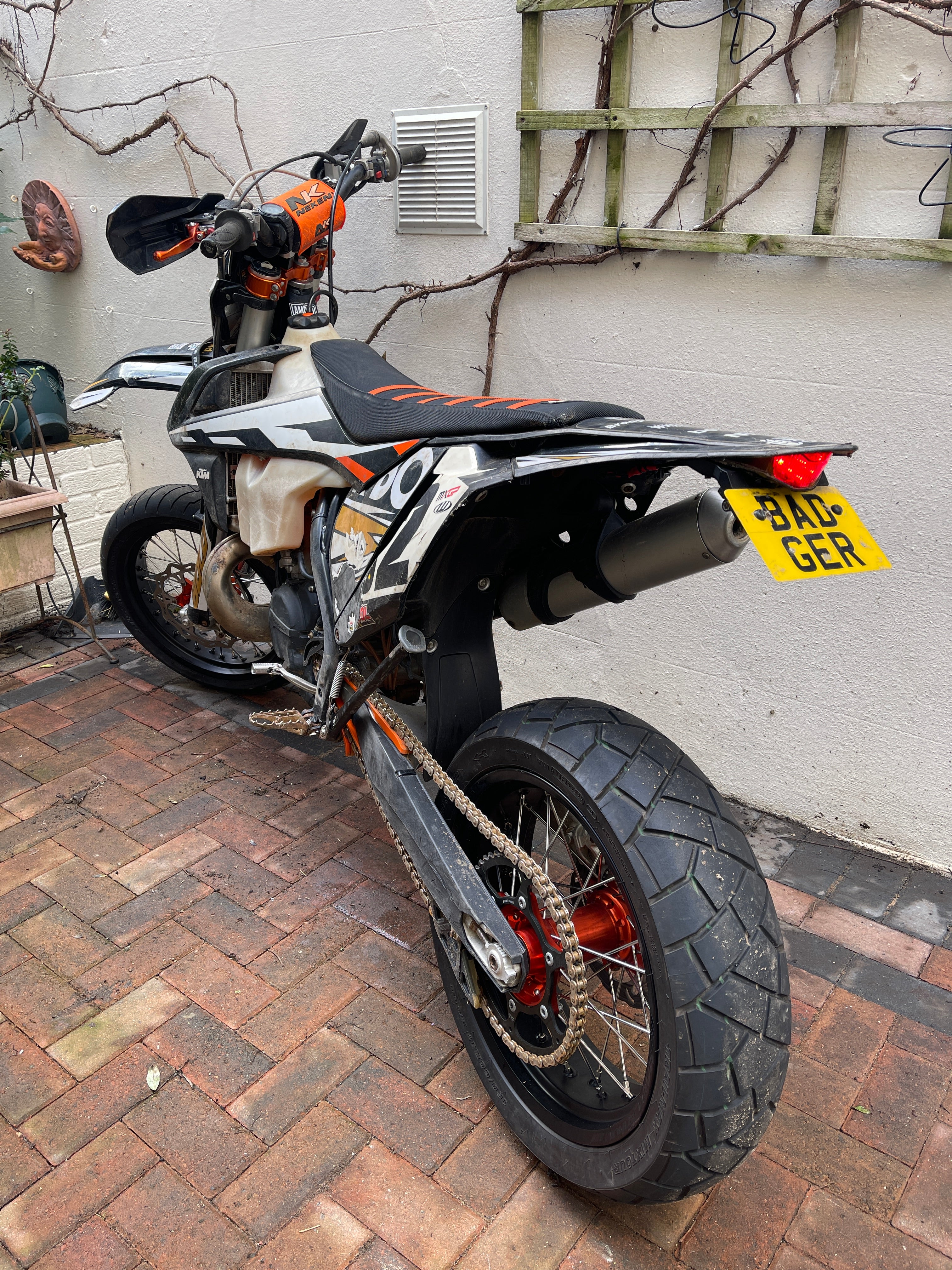 KTM EXC 2017-2019 TAIL LIGHT /FLIP PLATE – FlipPlates